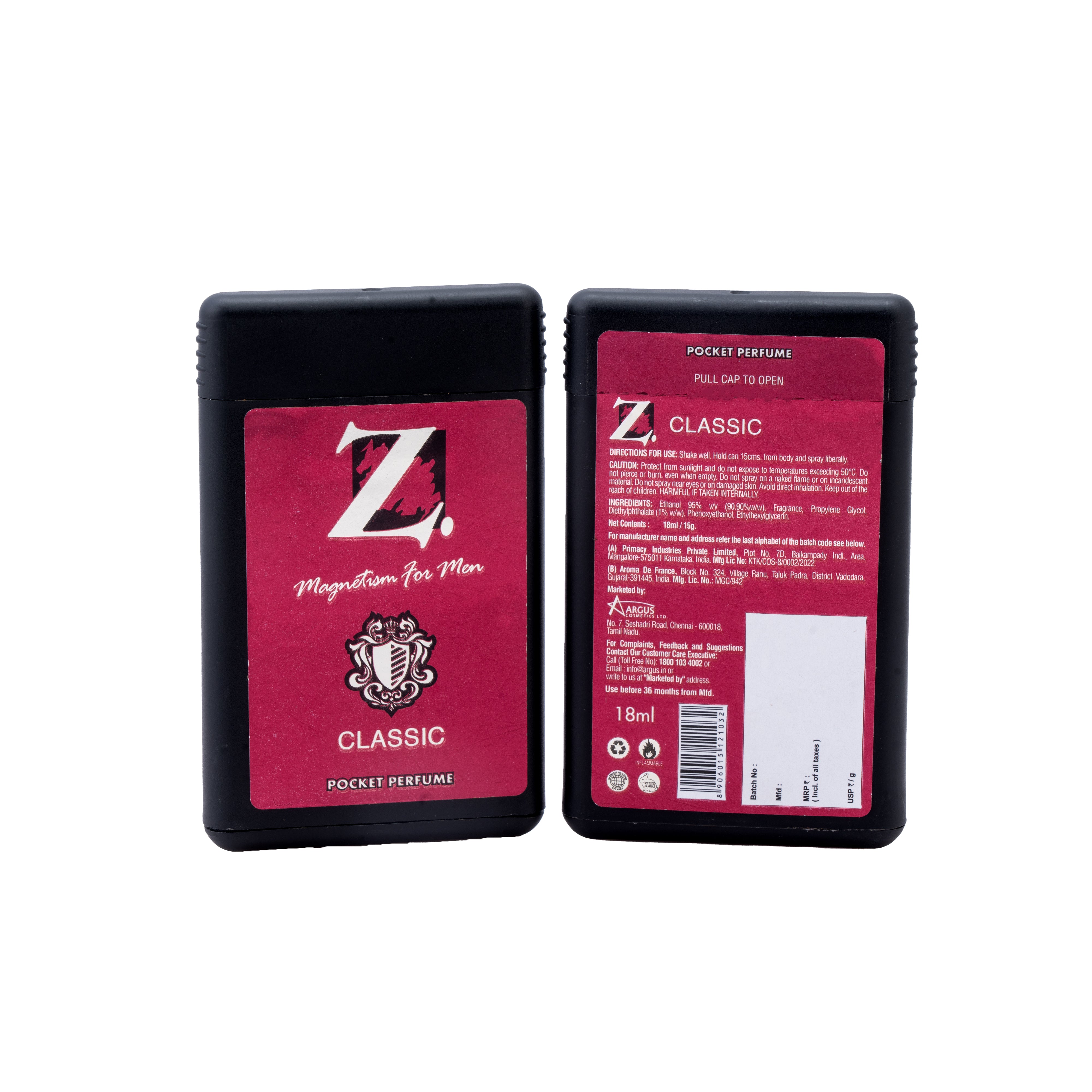 Z Perfume Body Spray - Lasting freshness crafted for the modern man – Z ...